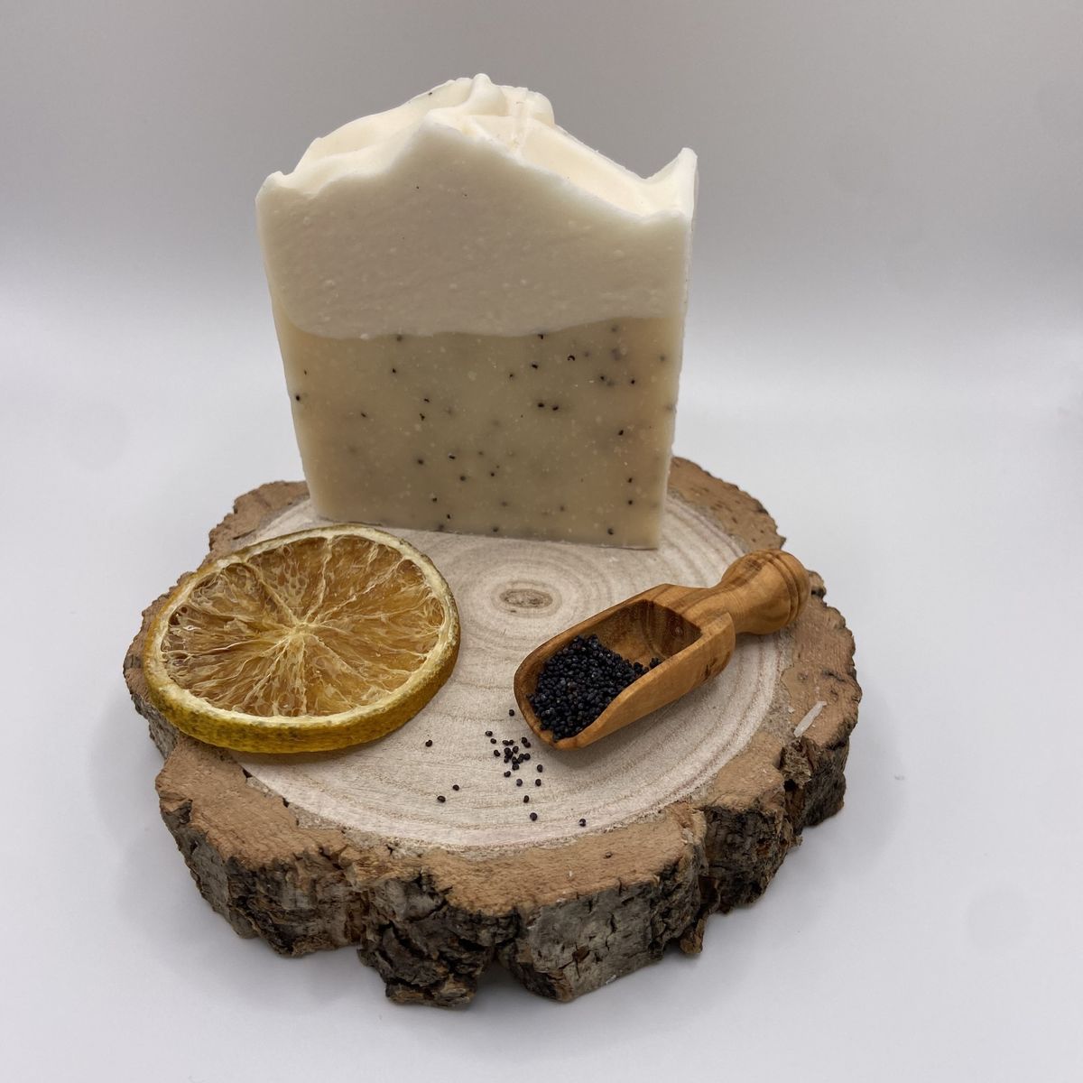 Lemon Poppy Seed Soap - Copper Bridge Soap And Body