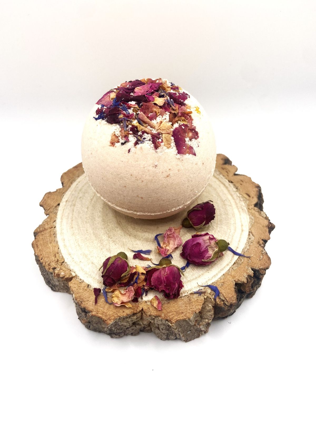Rose Geranium Bath Bomb - Copper Bridge Soap And Body